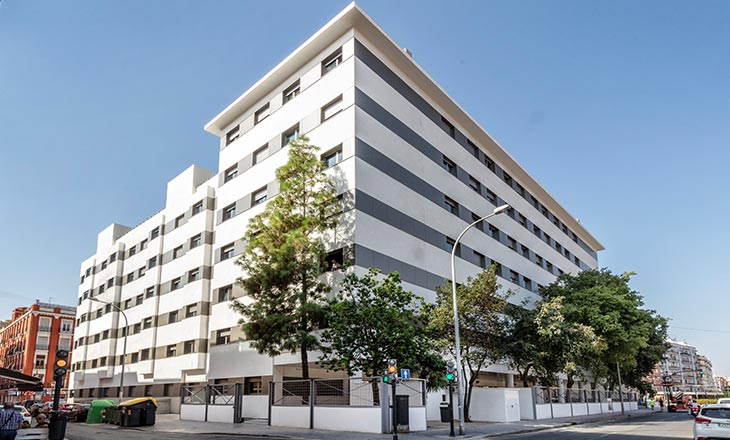 Residencia de estudiantes en Marina Real (Valencia)